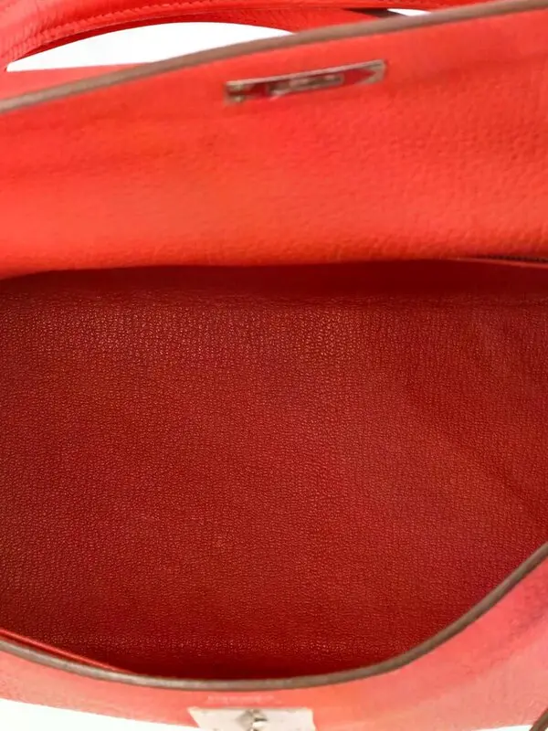 Hermès Kelly Handbag Clemence With Palladium Hardware 32 Satchel - Pink