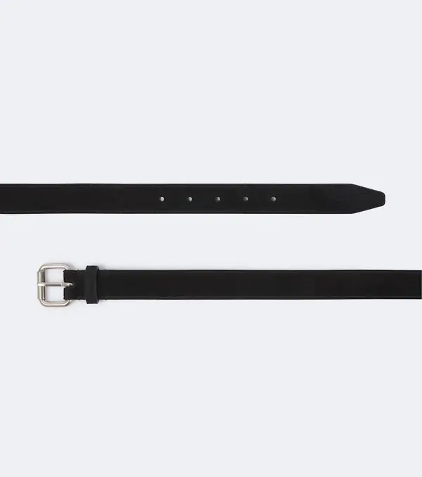 THE ROW Geo Suede Belt