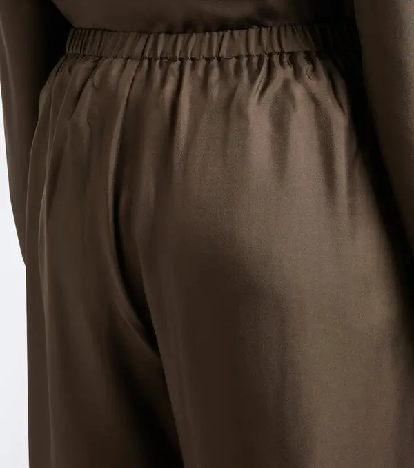 RÓHE Silk Wide-leg Pants