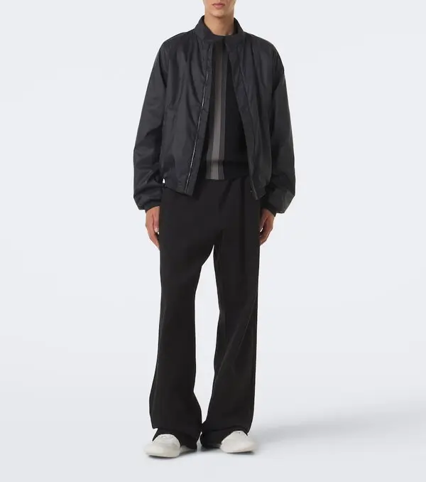 Gucci Cotton-blend Jersey Wide-leg Pants