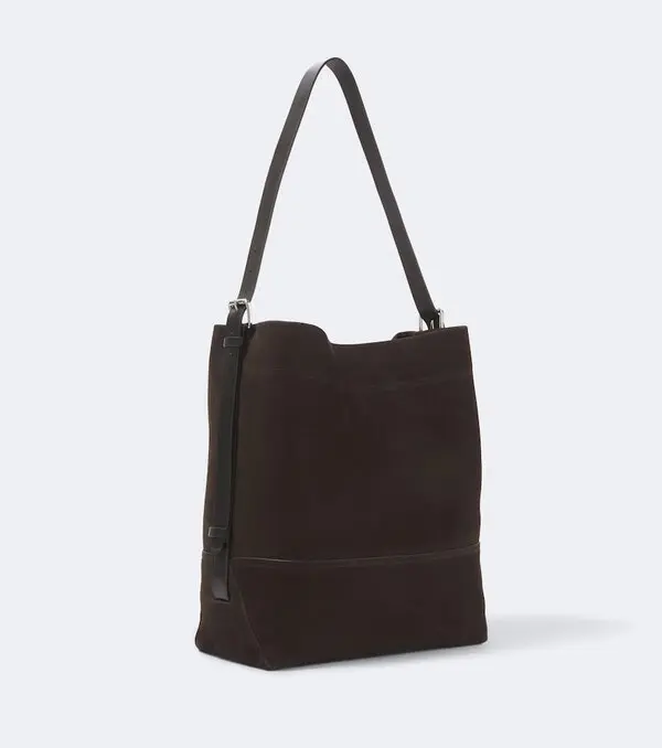 LEMAIRE Belted Leather Tote Bag