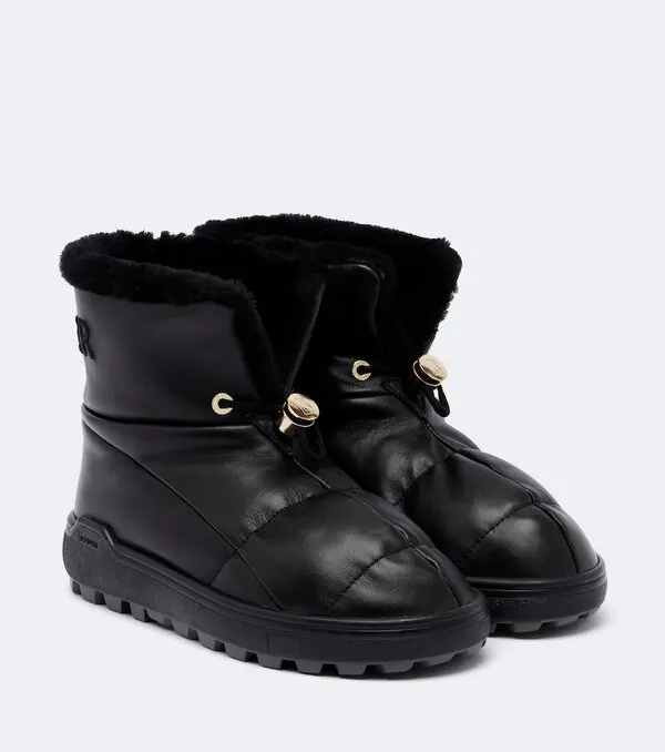 Bogner Chamonix Leather Snow Boots