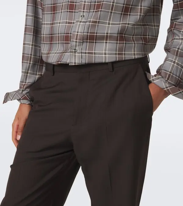 Acne Studios Herringbone Straight Pants