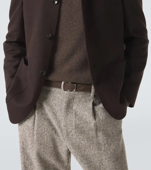 Agnona Suede Belt