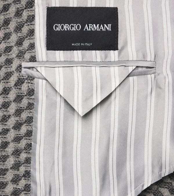 Giorgio Armani Cashmere And Wool-blend Blazer