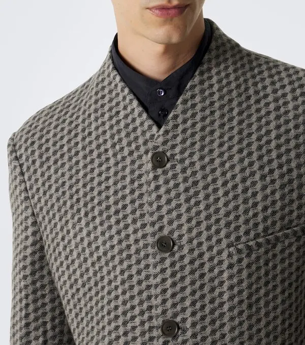 Giorgio Armani Cashmere And Wool-blend Blazer