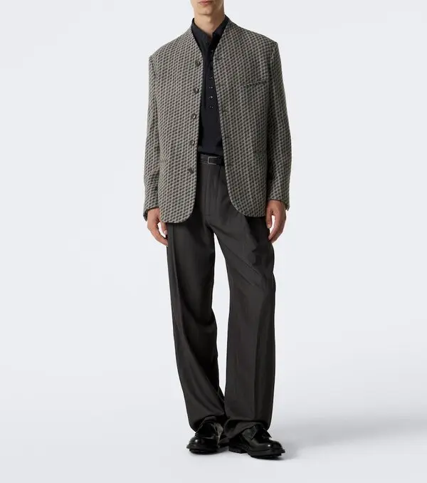 Giorgio Armani Cashmere And Wool-blend Blazer