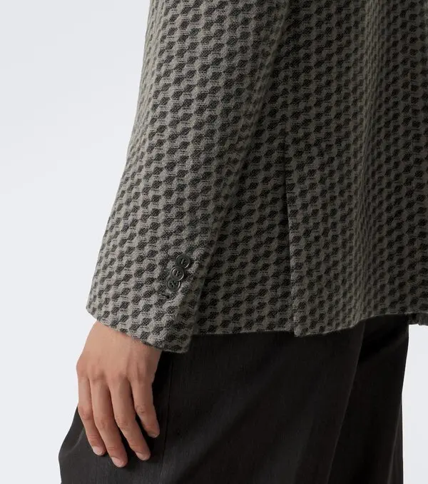 Giorgio Armani Cashmere And Wool-blend Blazer