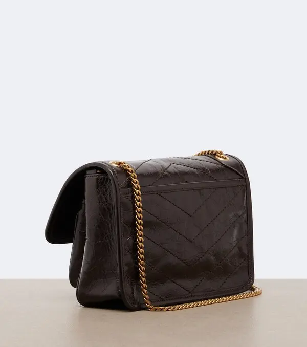 Saint Laurent Niki Small Leather Shoulder Bag