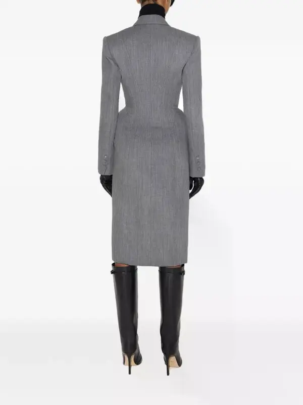 Elisabetta Franchi Wool Bustier-style Coat