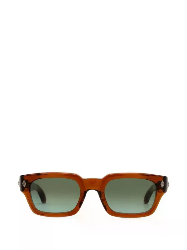 Chrome Hearts Miscellanus Rectangle-frame Sunglasses