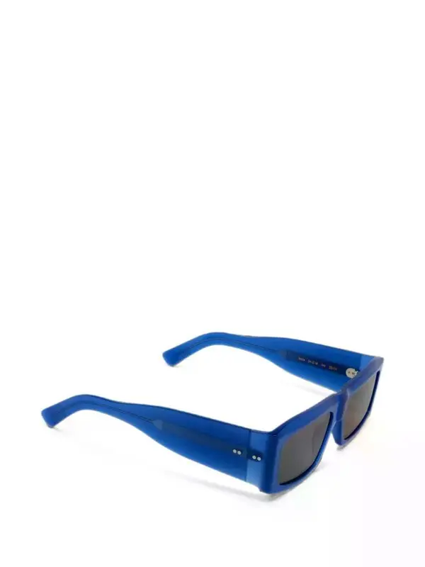 CUBITTS Akira Rectangle-frame Sunglasses - Blue
