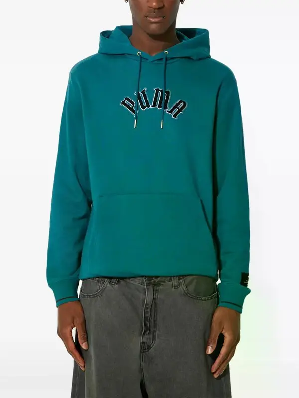 PUMA Logo Hoodie - Blue