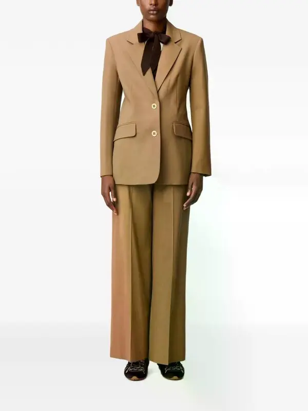 Claudie Pierlot Notched-lapel Button-fastening Blazer