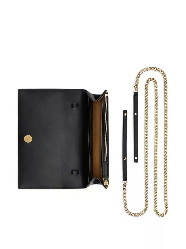 Ralph Lauren Logo-plaque Chain-strap Clutch Bag