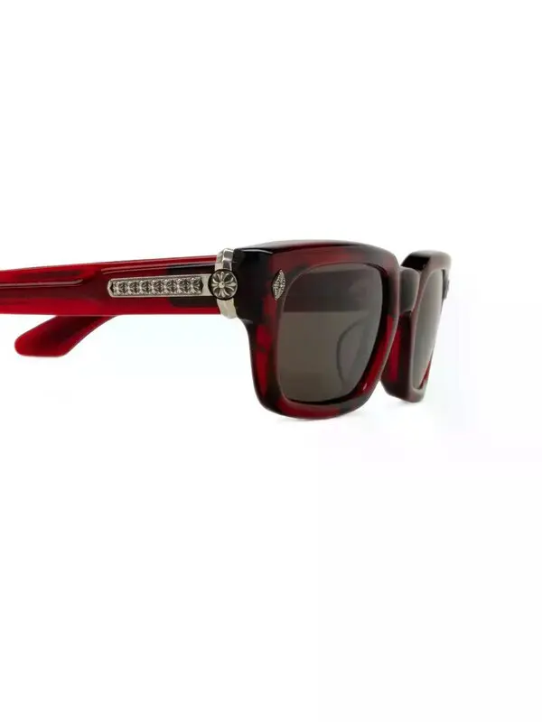 Chrome Hearts Miscellanus Rectangle-frame Sunglasses