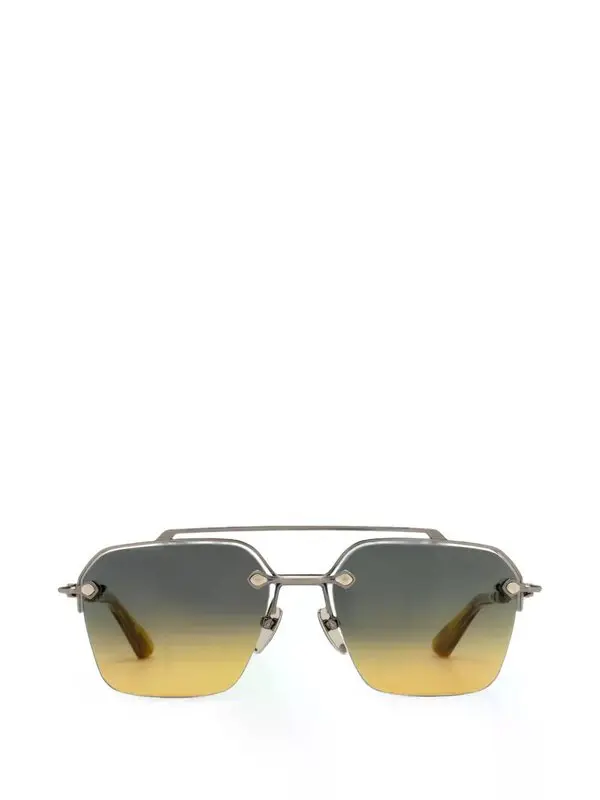 Chrome Hearts Bidi Esem Geometric-frame Sunglasses