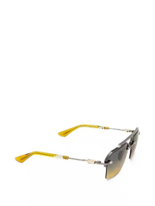 Chrome Hearts Bidi Esem Geometric-frame Sunglasses