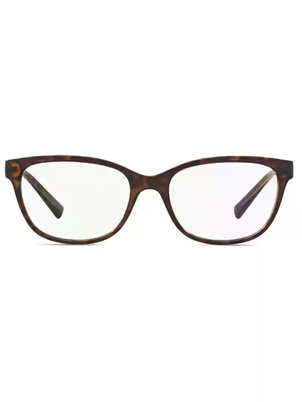 Armani Exchange Round-frame Glasses - Brown