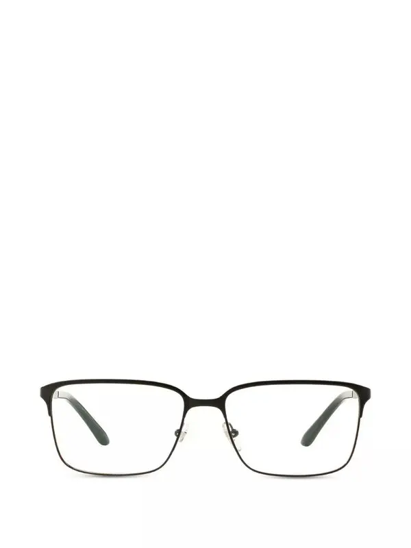 Versace Greca-detail Rectangle-frame Glasses