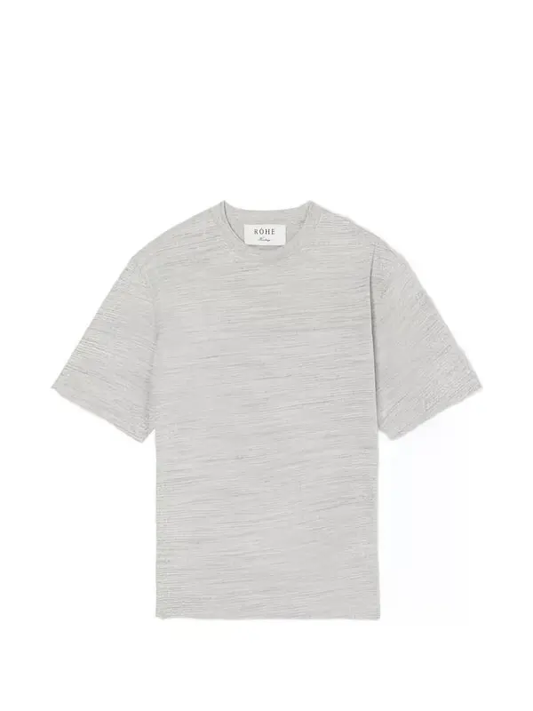 RÓHE Mouliné Jersey T-shirt