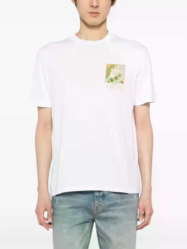 Amiri Logo-print Cotton T-shirt