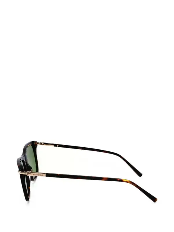 FERRAGAMO Tortoiseshell-effect Square-frame Sunglasses