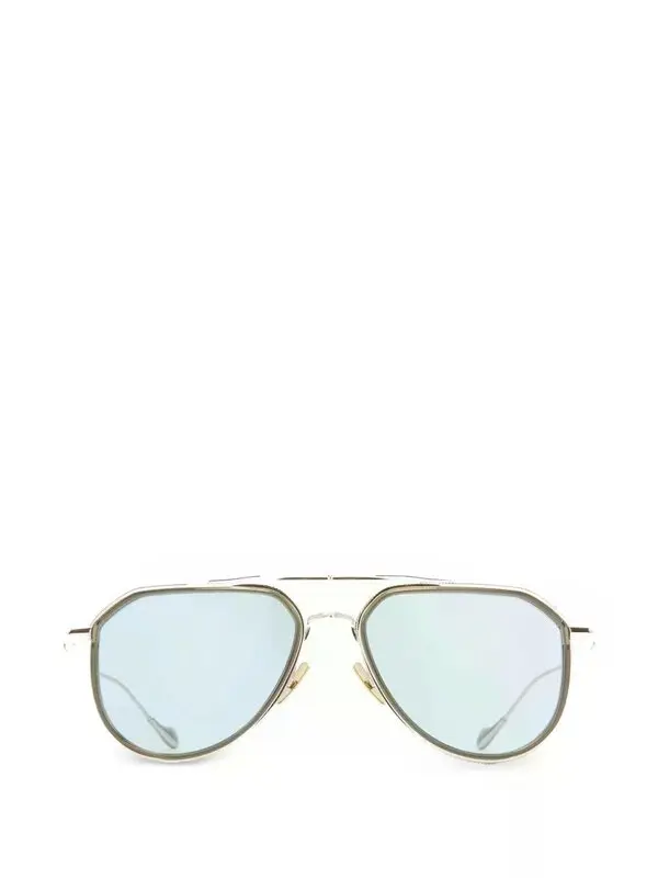 CUTLER & GROSS Pilot-frame Sunglasses - Silver