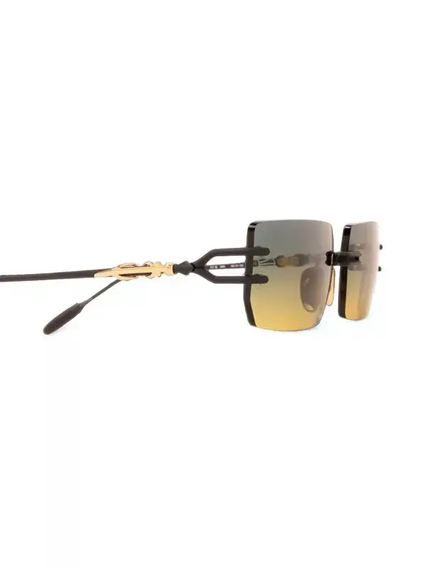 Chrome Hearts Lordie Rimless Rectangle-frame Sunglasses