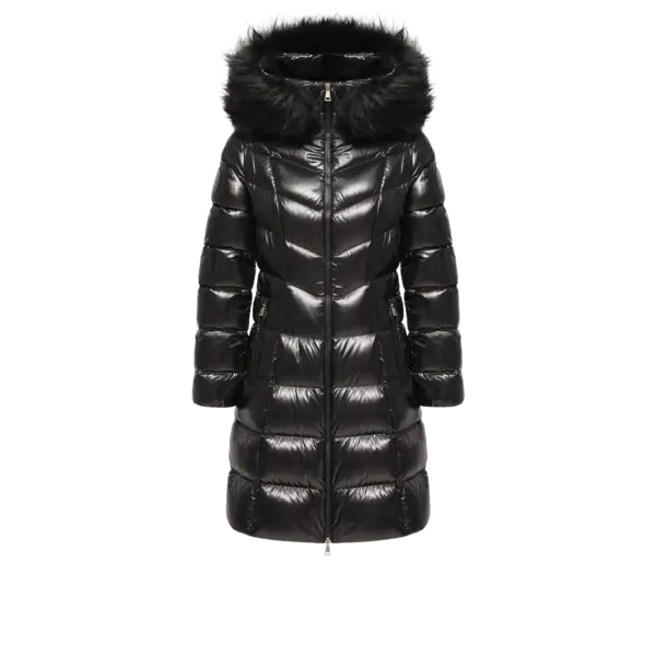 Moncler Fulmarusse Hooded Down Jacket - Black