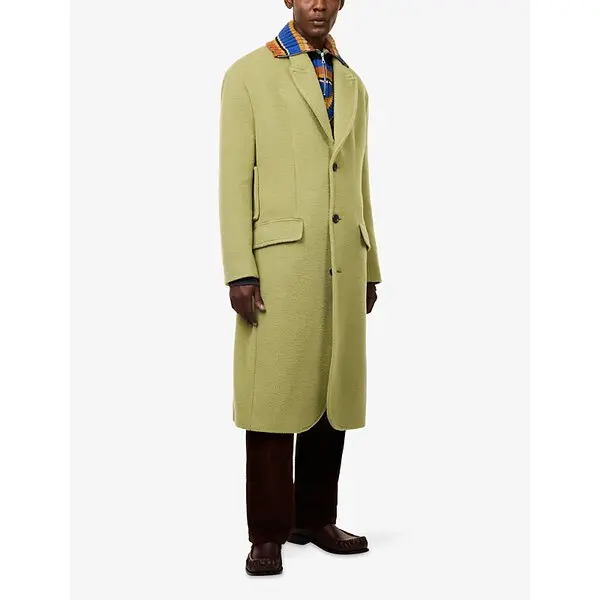 Marni Single-breasted Wool-blend Coat
