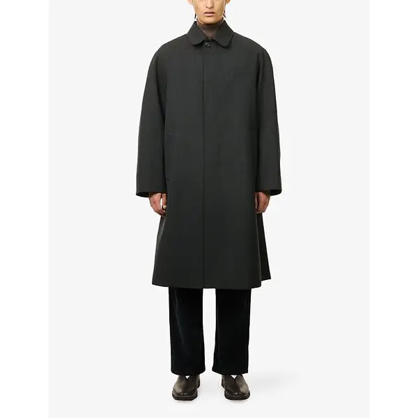 THE ROW Perlin Longline Cashmere And Wool-blend Coat