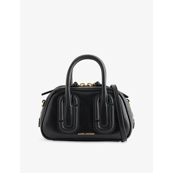 Marc Jacobs Micro Bauletto Leather Top-handle Bag - Black