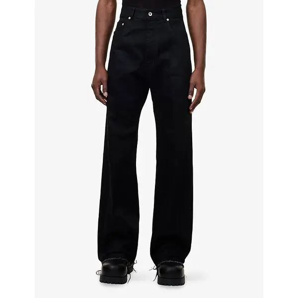 Rick Owens Geth Wide-leg Denim Jeans
