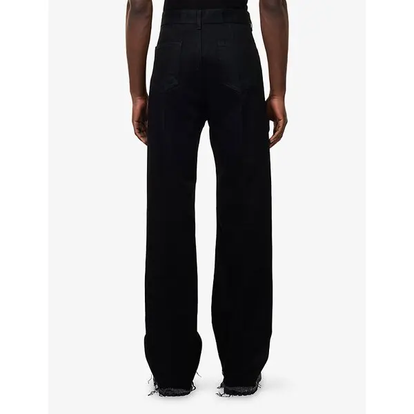 Rick Owens Geth Wide-leg Denim Jeans