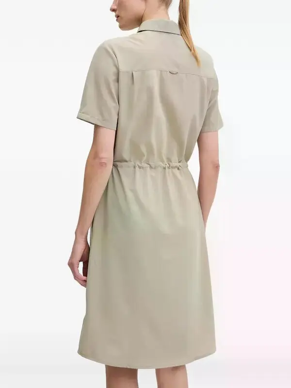 JACK WOLFSKIN Waimea Button Drawstring Short Dress