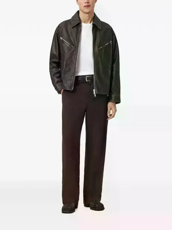 ALLSAINTS Zip-up Leather Jacket
