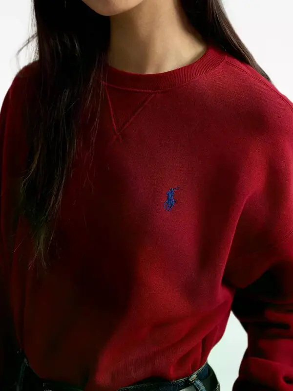 Polo Ralph Lauren Embroidered Pony Fleece Sweatshirt