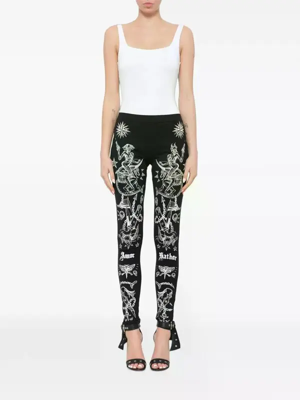 Givenchy Tattoo-print Leggings