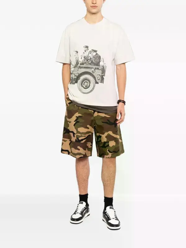 MELT Graphic-print T-shirt - Neutrals