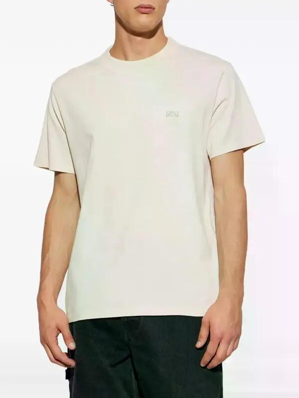 Loewe Logo-embroidered Cotton T-shirt