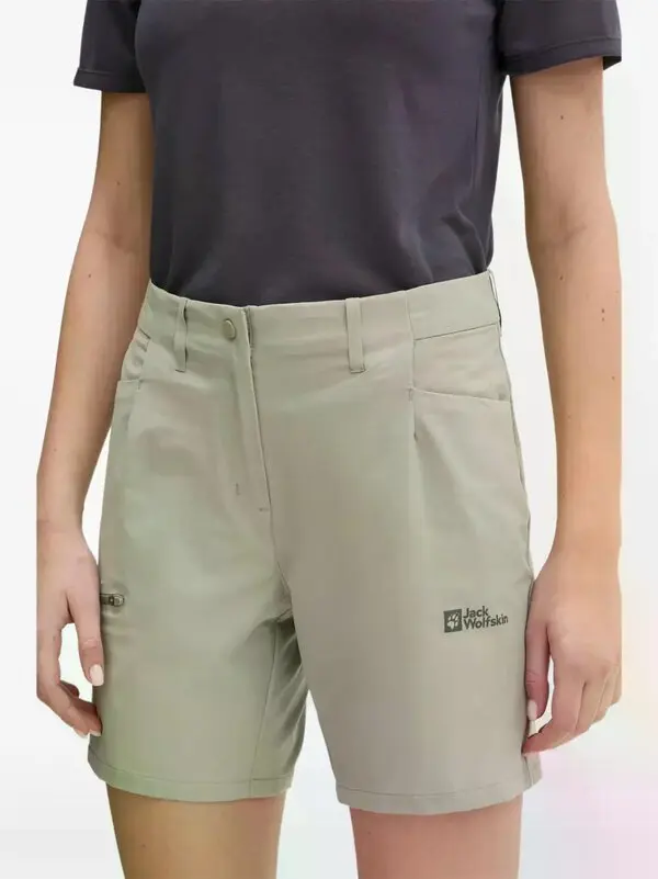 JACK WOLFSKIN Belt-loop Shorts - Green