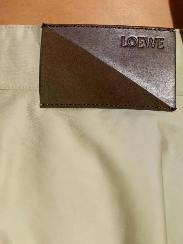 Loewe Draped Wide-leg Trousers