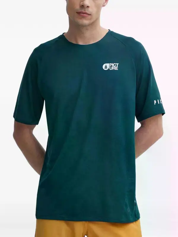 PICTURE ORGANIC CLOTHING Osborn Logo Crew-neck T-shirt - Green