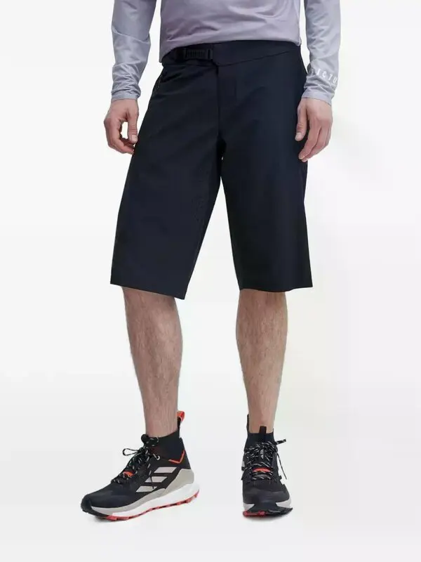 PICTURE ORGANIC CLOTHING Vellir Long Belted Shorts - Black
