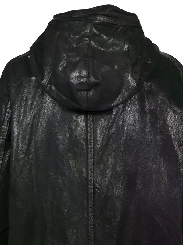 JULIUS Waxed Denim Coat