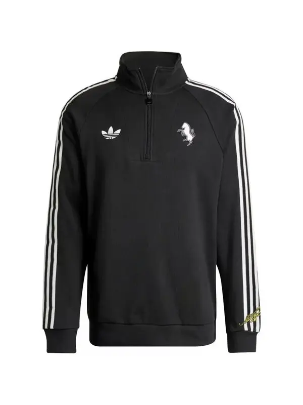 Adidas X Juventus Half-zip Sweater - Black