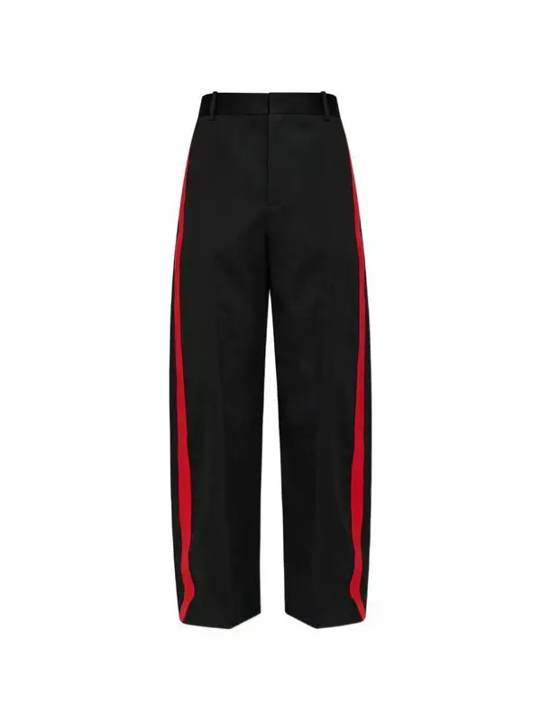 Loewe Side-stripe Trousers - Black