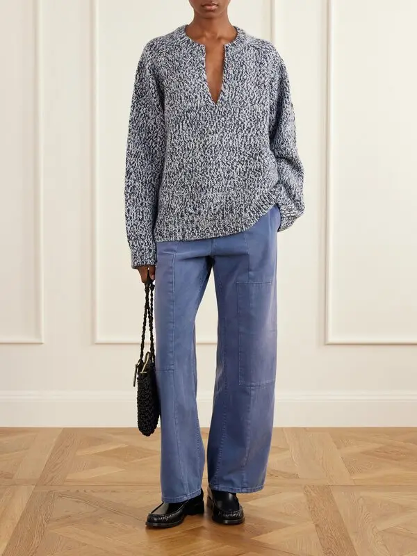 SANDERLAK Alpaca And Wool-blend Sweater