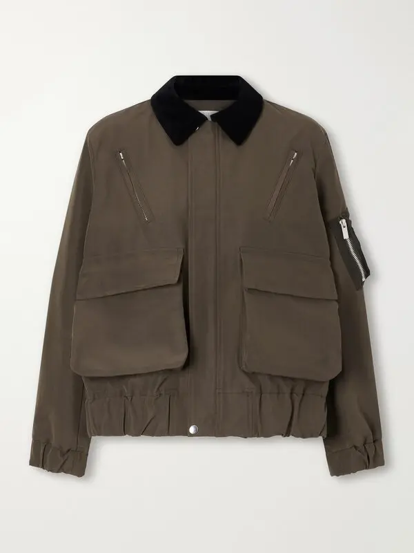 Sacai Cotton-blend Shell Jacket - Multi